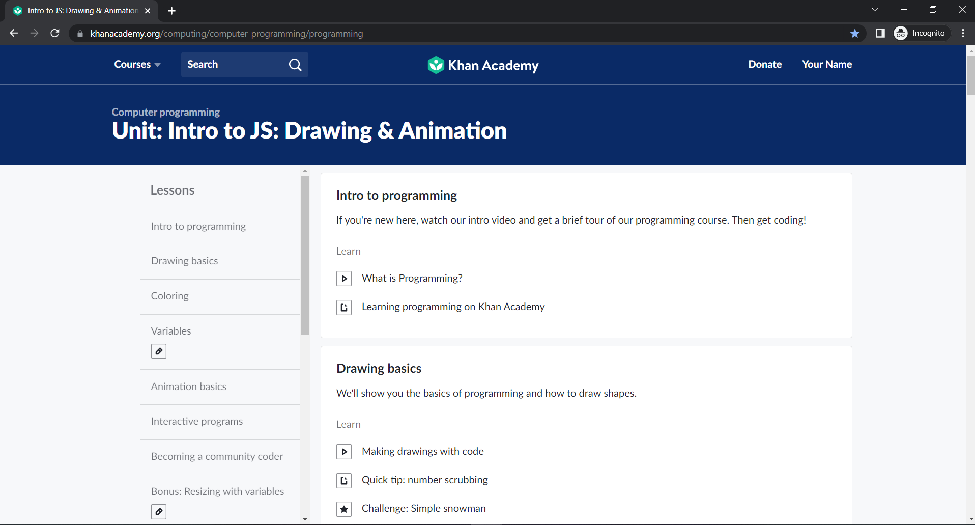 Intro To Programming Pre Work Assignment Code The Dream 9502