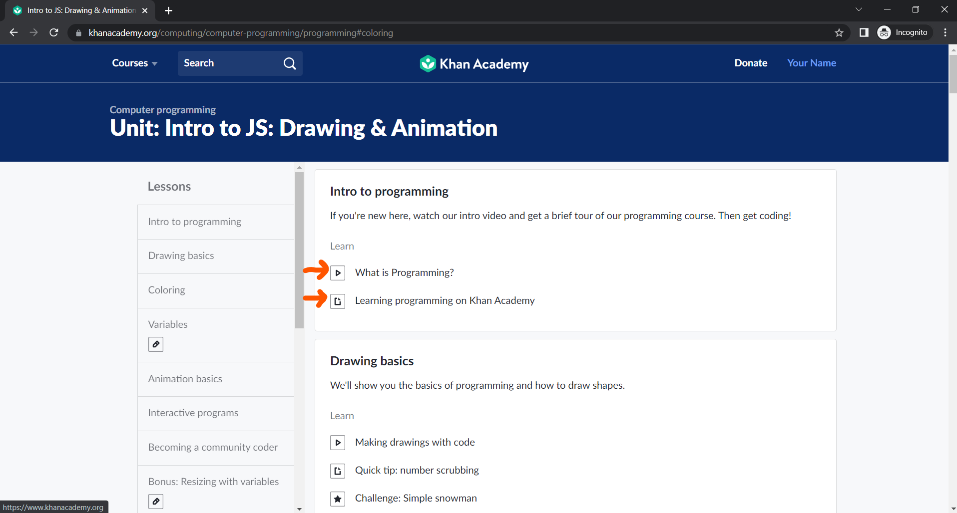 INTRO TO PROGRAMMING PRE-WORK ASSIGNMENT - Code the Dream